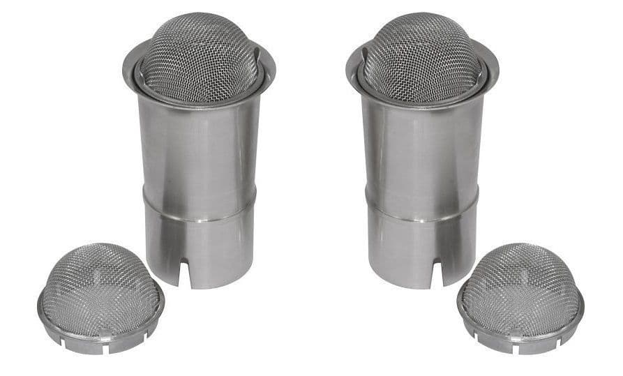 Weber 45 DCOE 44 48 IDF Carburettor Mesh Domed Slip In Trumpet Air ...