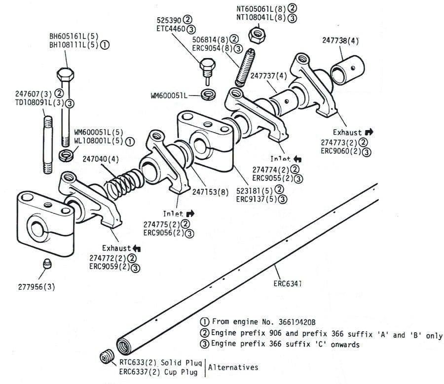Rockershaft - Diesel