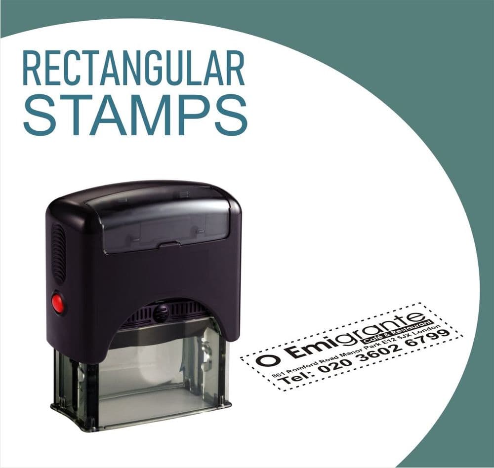 Custom Self-Inking Rectangular Stamps - Efficient & Personalized