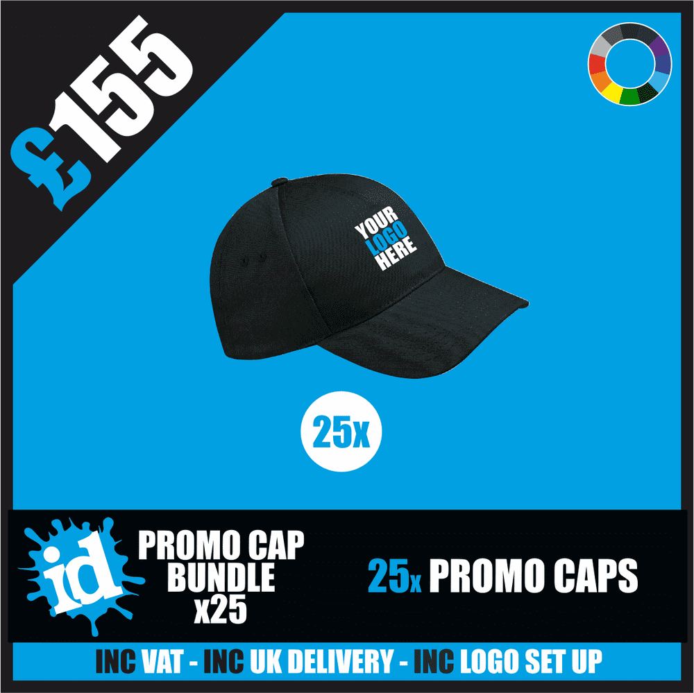 25 Original 5 Panel Cap Bundle
