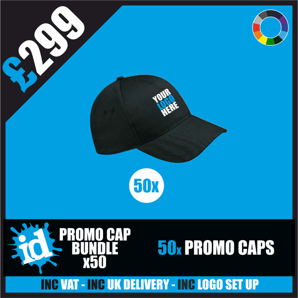 50 Original 5 Panel Cap Bundle