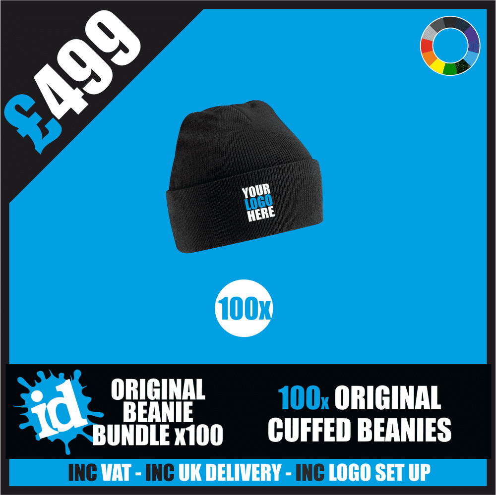 Beechfield Original Cuffed Beanie x100 Bundle