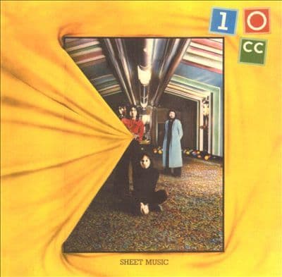 10cc - Sheet Music LP G /VG