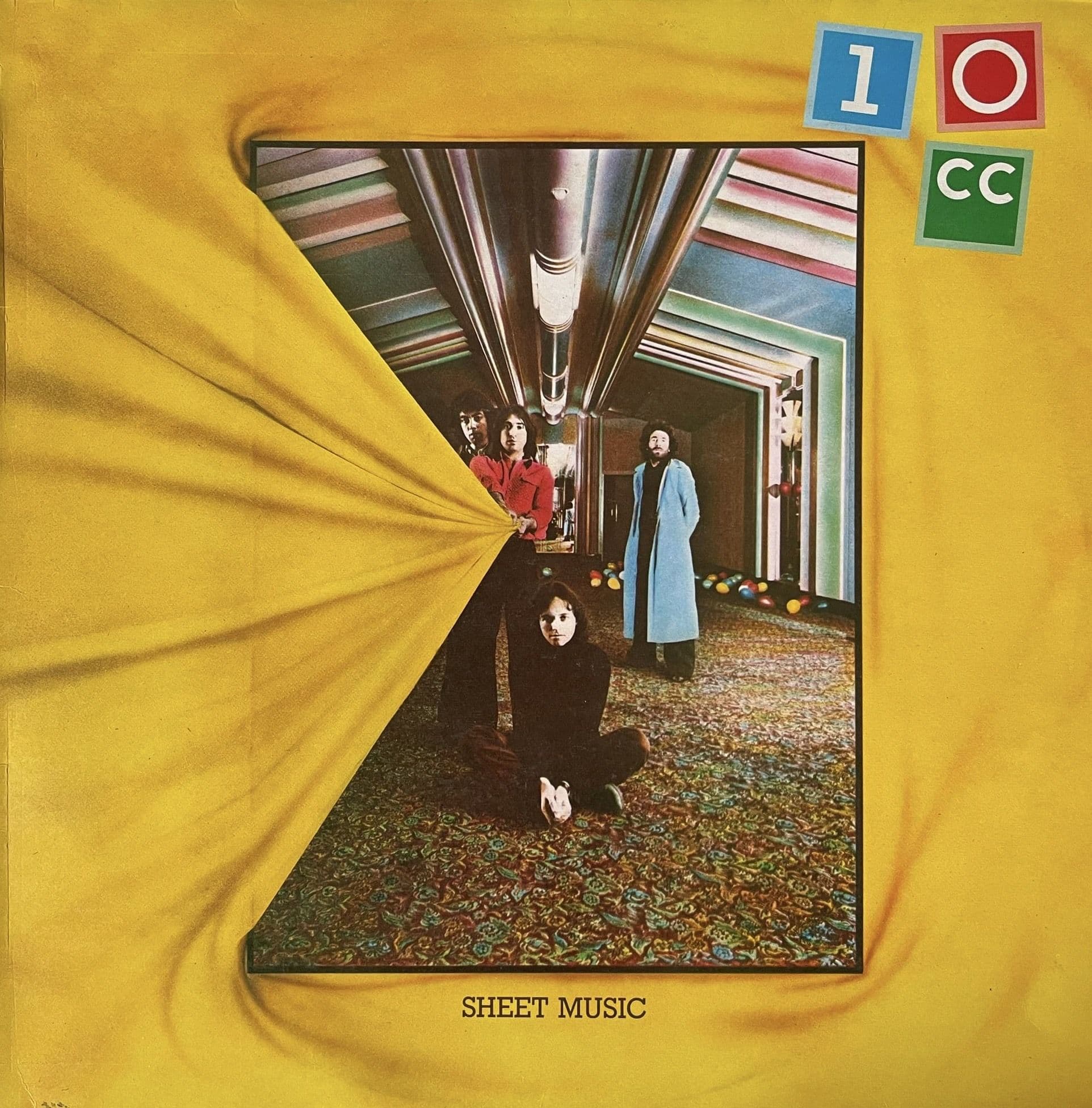 10cc - Sheet Music LP VG-EX/VG