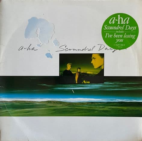 A-Ha - Scoundrel Days LP VG-/G