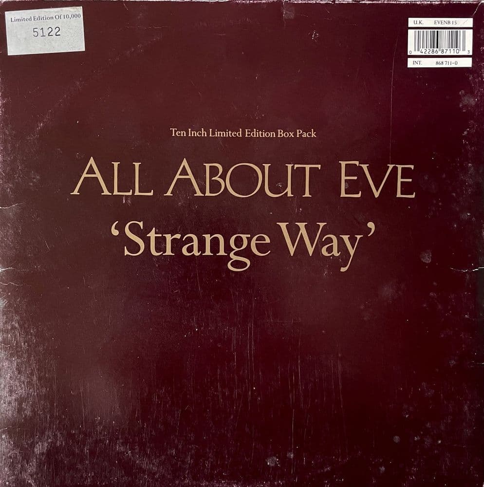 All About Eve - Strange Way 10" Box Pack VG-/G-VG