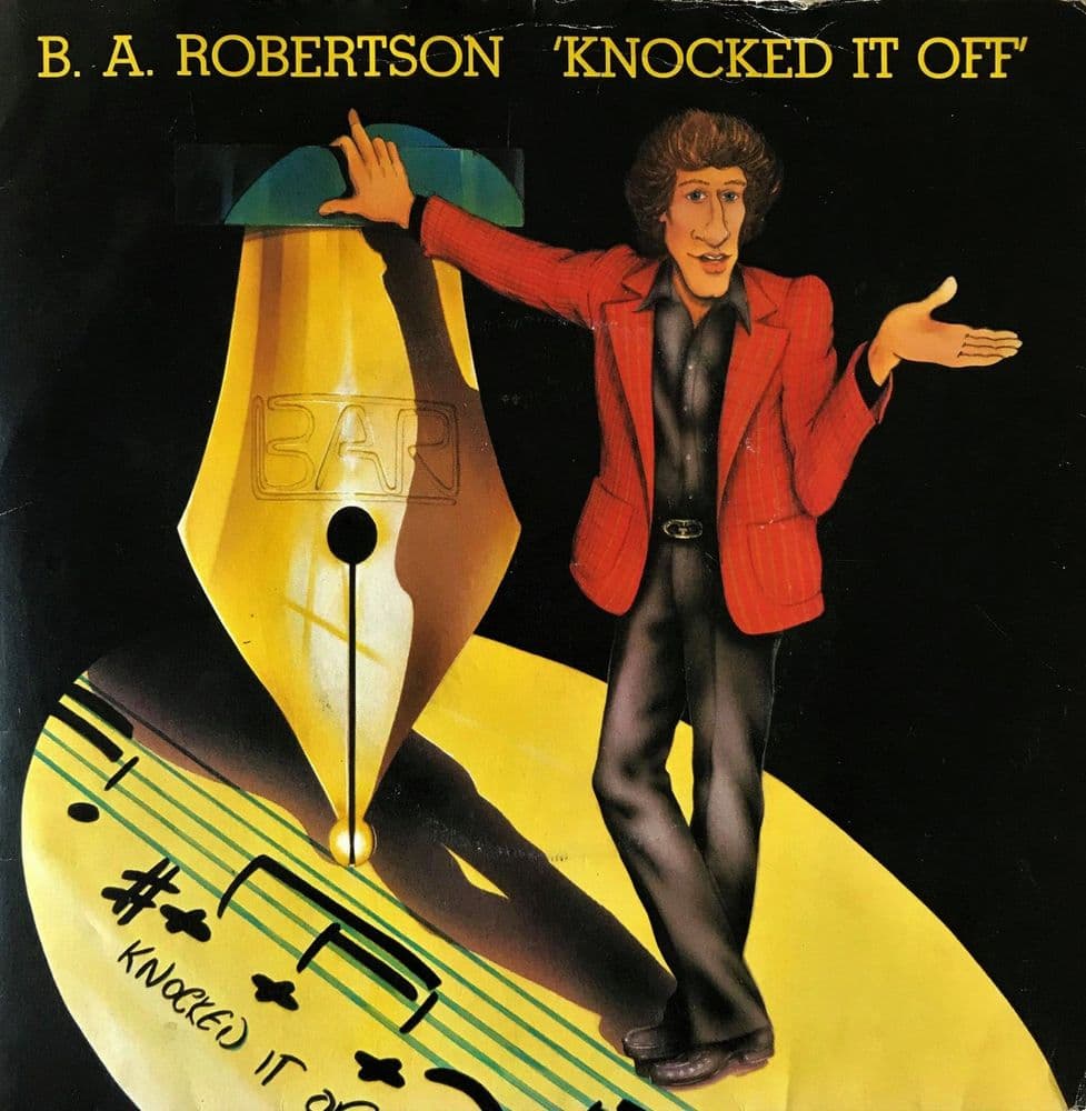 B A Robertson - Knocked It Off 7" G-VG/G