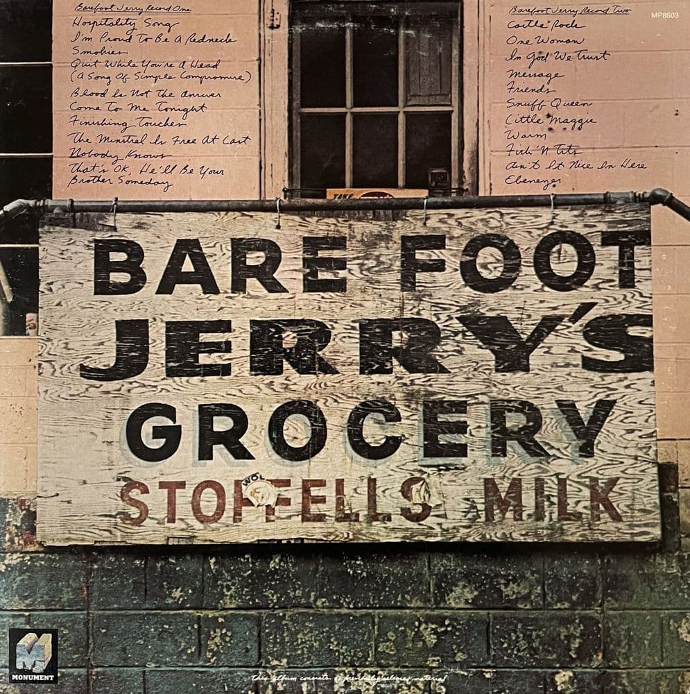 Barefoot Jerry - Barefoot Jerry s Grocery LP VG/VG-