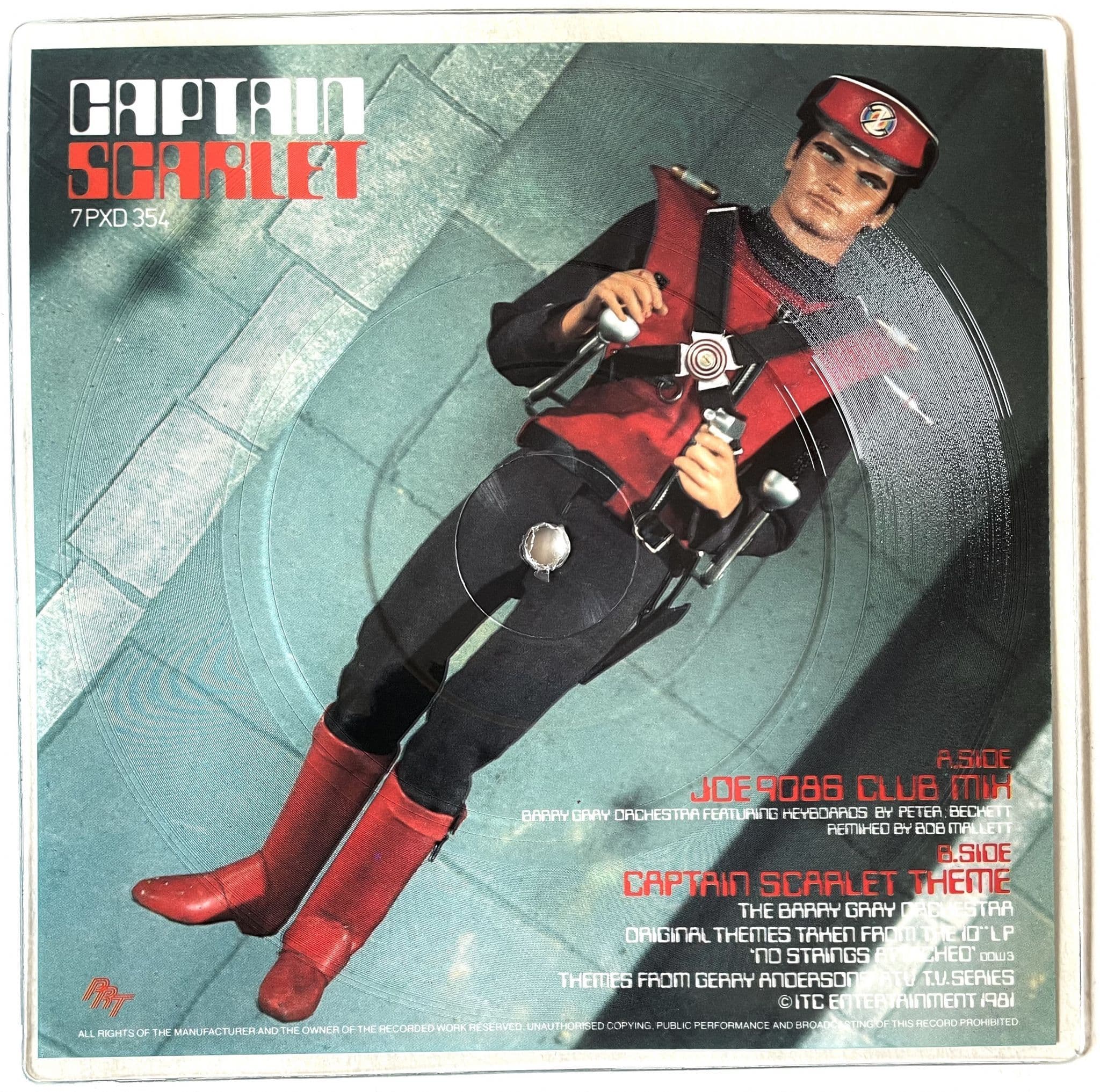 Barry Gray Orchestra The - Joe 90 Joe 9086 Club Mix 7 Shaped Picture ...