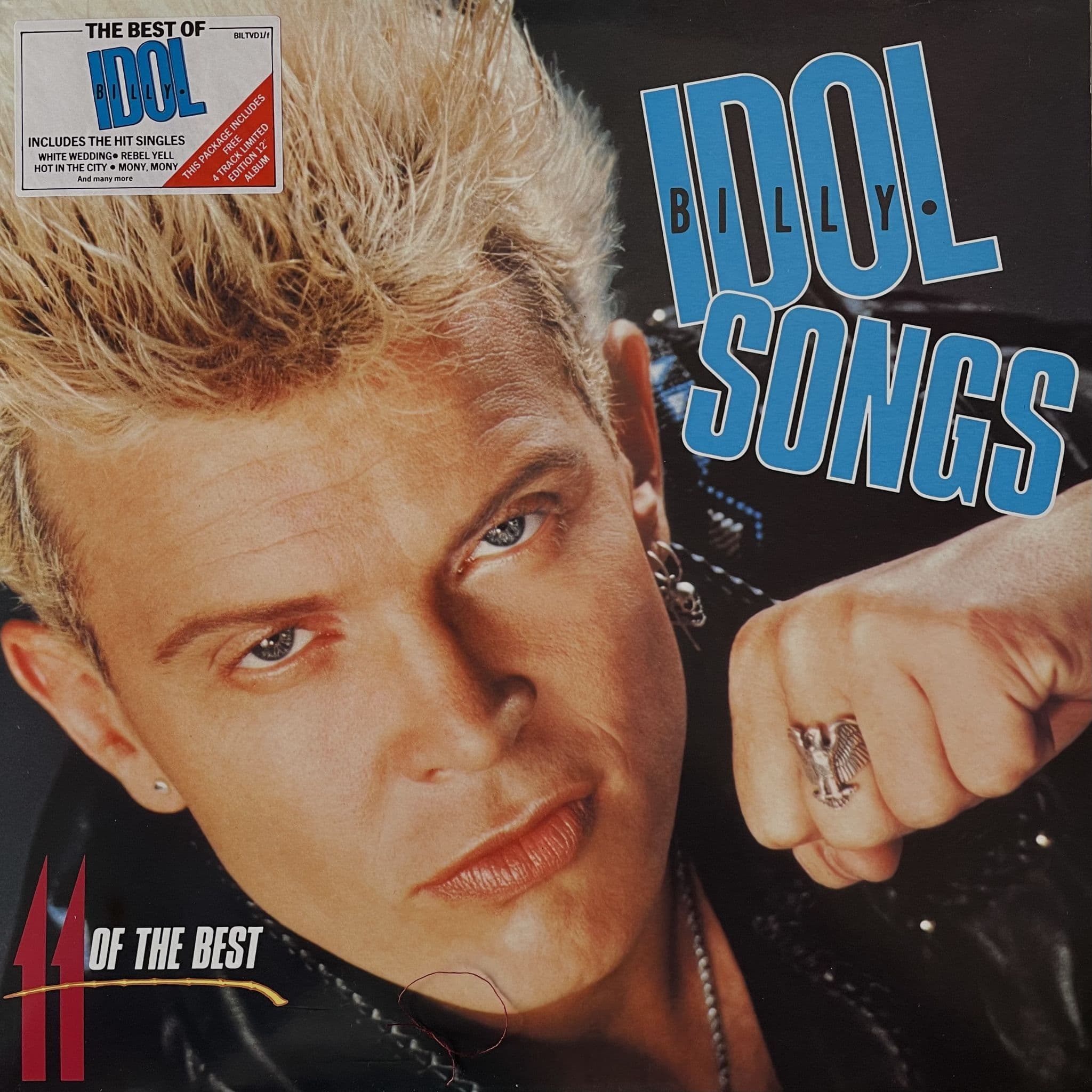 Billy Idol - Idol Songs 11 Of The Best LP 12" EX-/VG