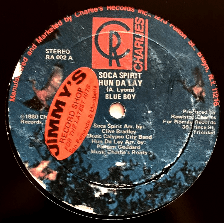 Blue Boy - Soca Spirit 12" G/NM