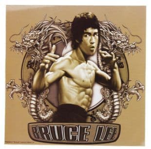 Bruce Lee - Logo Sticker