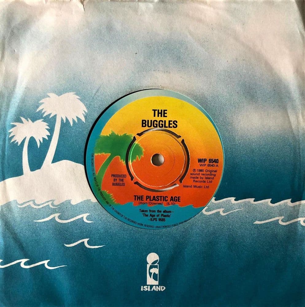 Buggles The - The Plastic Age 7" G-VG/G