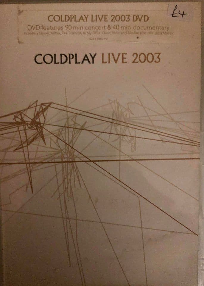Coldplay - Live 2003 DVD
