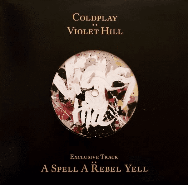 Coldplay - Violet Hill/A Spell A Rebel Yell 7" Promo VG /VG