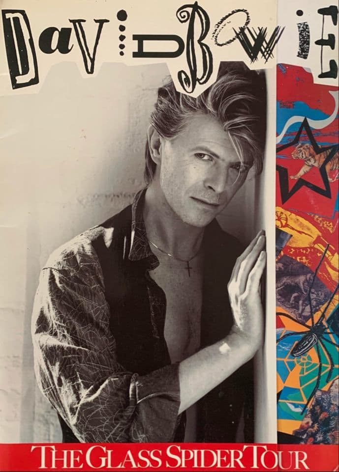 David Bowie - The Glass Spider Tour 1987 Programme G