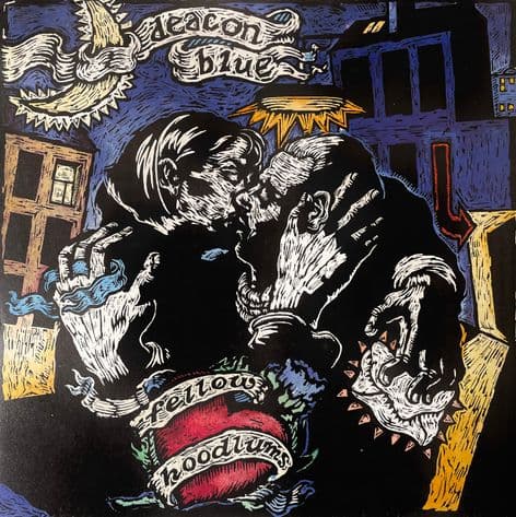 Deacon Blue - Fellow Hoodlums LP G-VG/VG