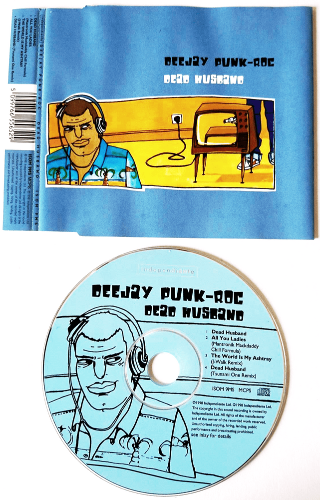 DeeJay Punk-Roc - Dead Husband CD Single VG /VG