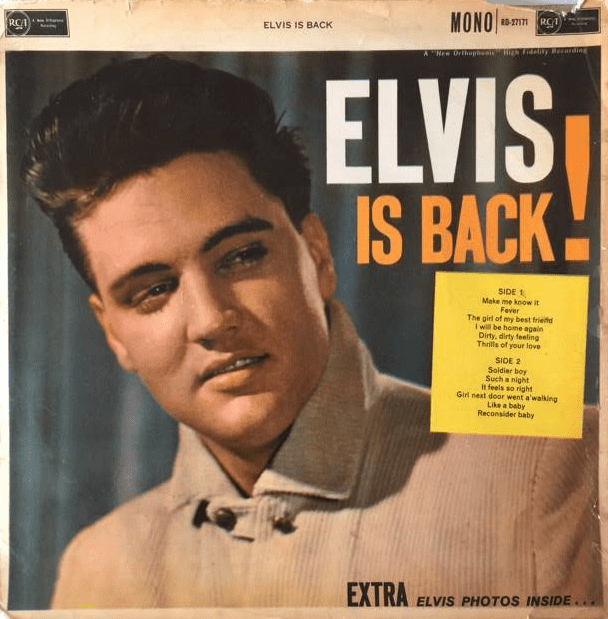 Elvis Presley - Elvis Is Back LP G/F