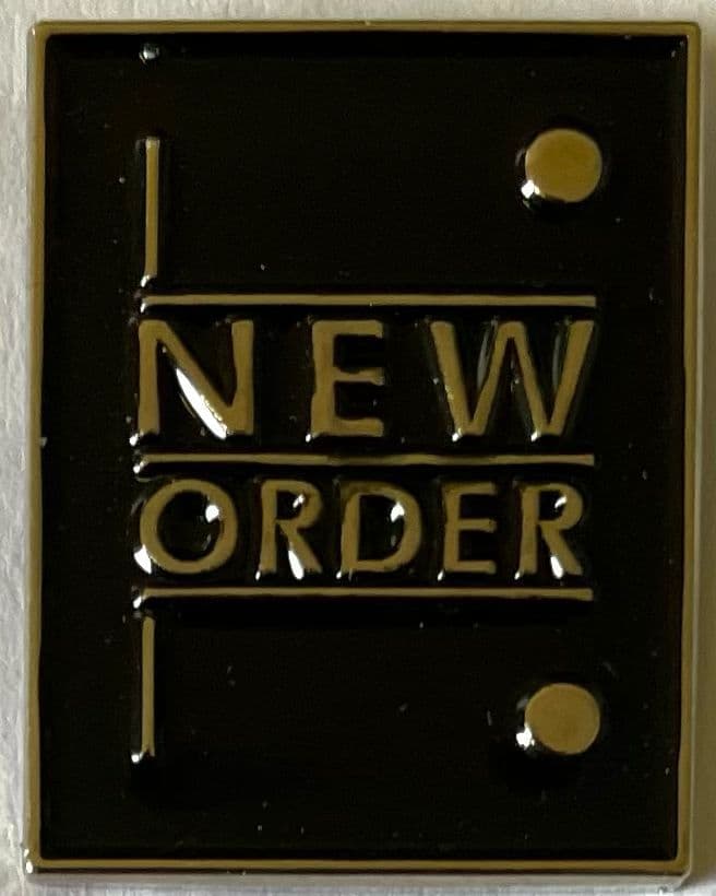 Enamel Pin Badge New Order New EPB03
