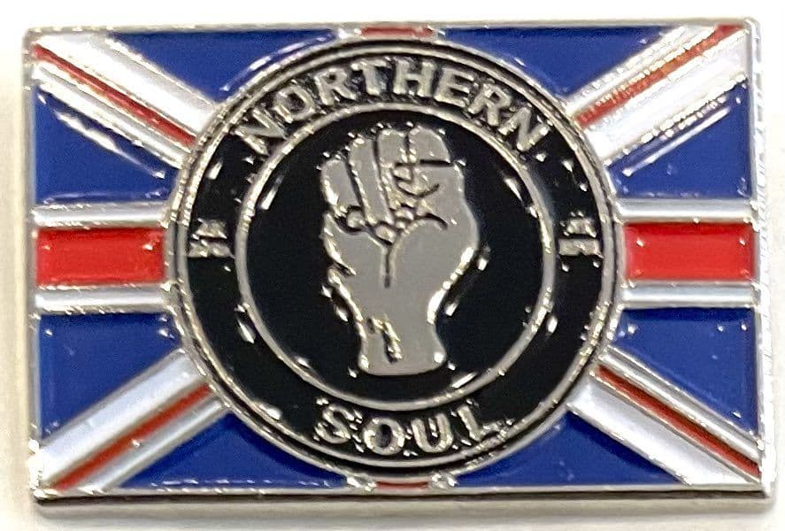 Enamel Pin Badge Northern Soul Union Jack EPB49 New