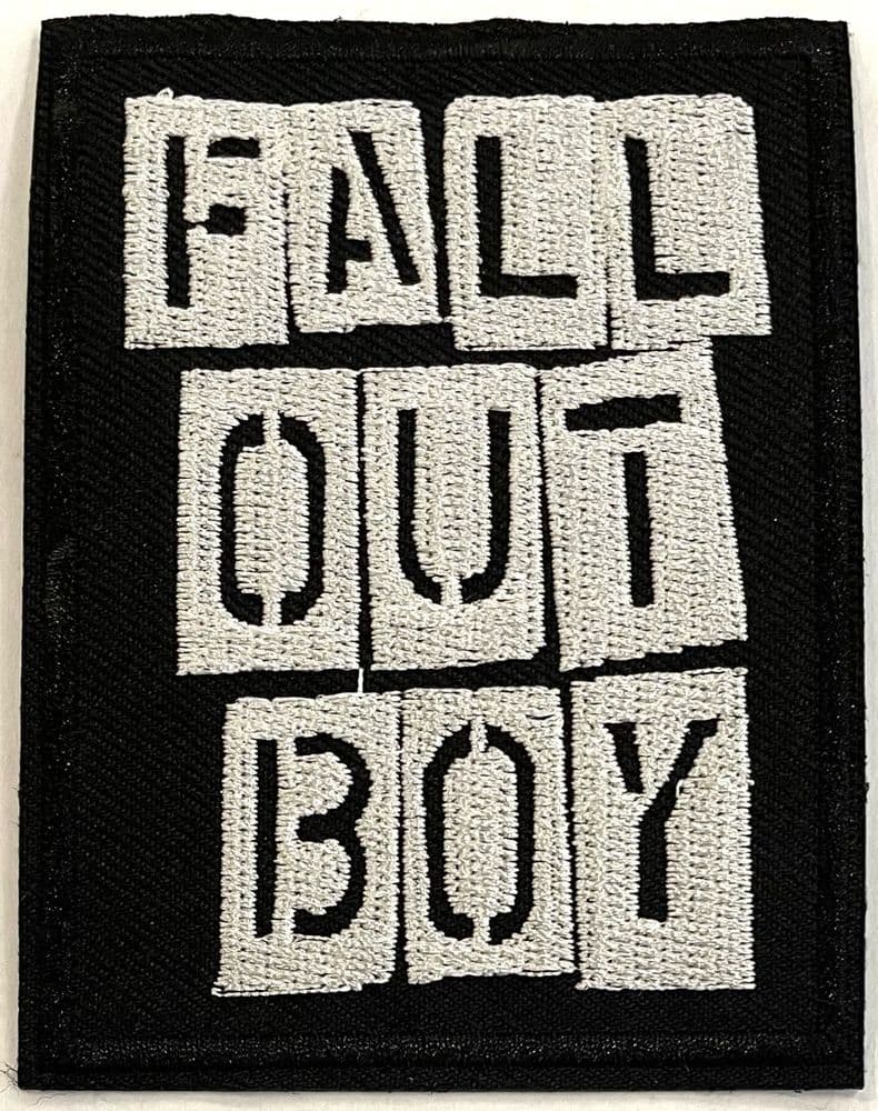 Fall Out Boy Logo Iron-On/Sew On Patch pa307