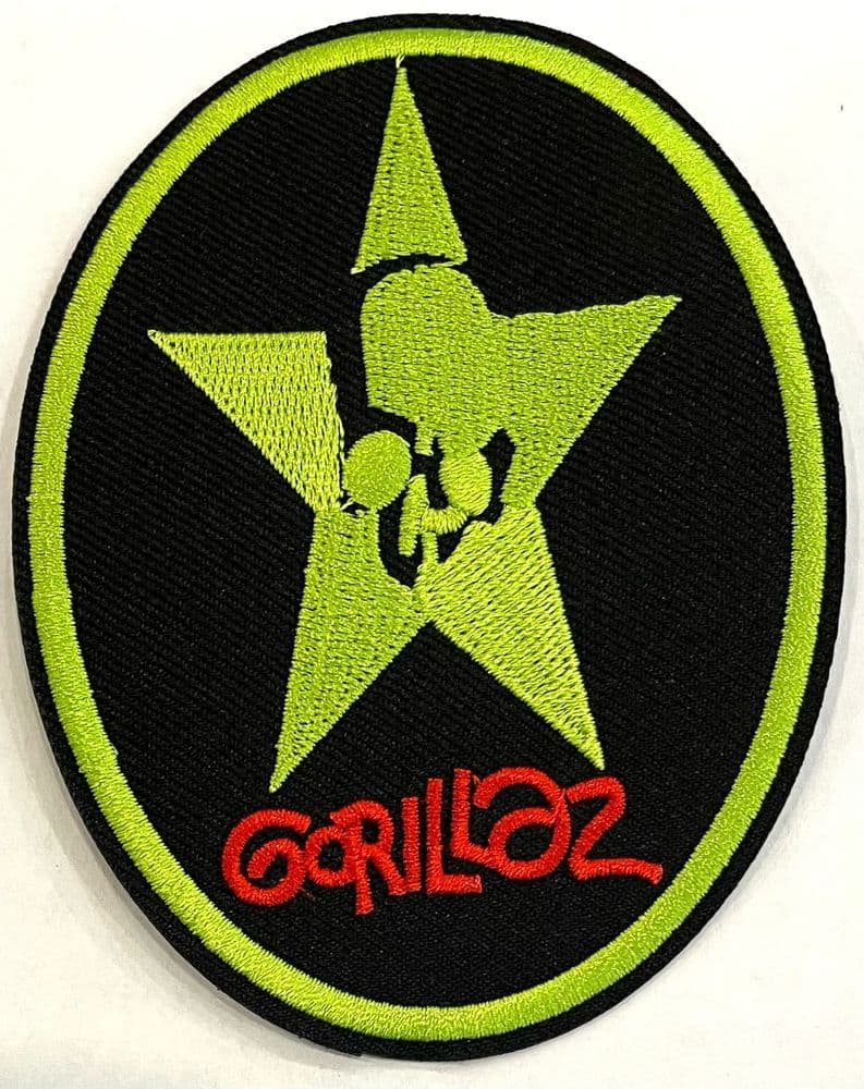 Gorillaz Logo Sew On Patch pa301