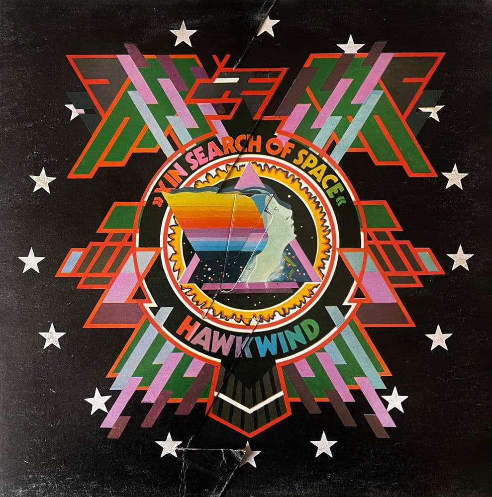 Hawkwind - X In Search Of Space LP/Booklet VG-/G-VG