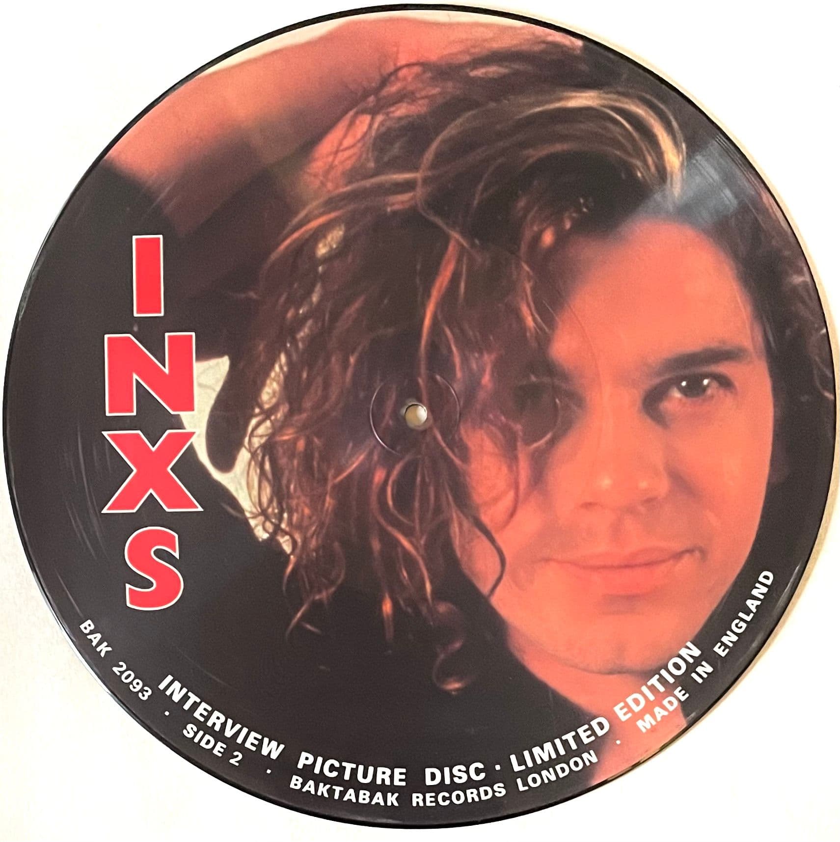 INXS - Limited Edition Interview Picture Disc LP G /NM