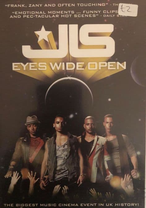 JLS - Eyes Wide Open DVD