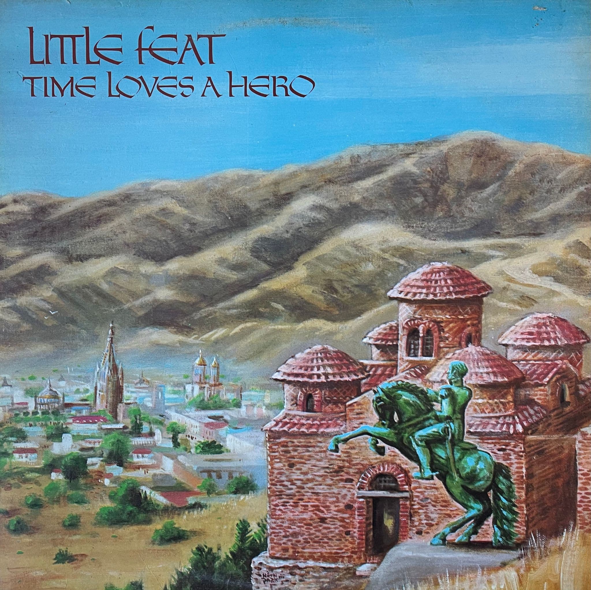 Little Feat - Time Loves A Hero LP G-VG/G