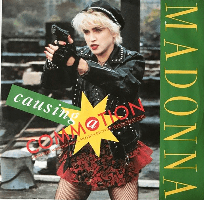 Madonna - Causing A Commotion 12" VG/VG