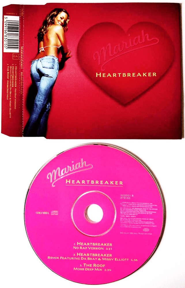 Mariah Carey - Heartbreaker CD Single Pt 2 VG/VG