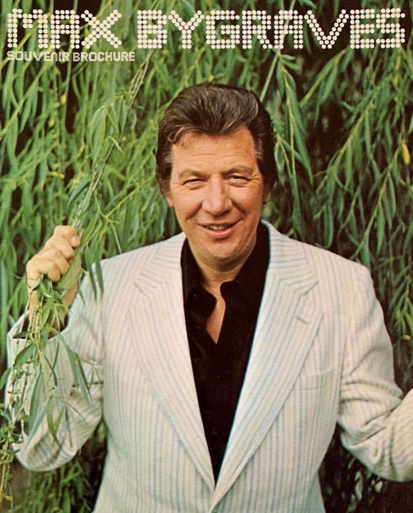 Max Bygraves - Souvenir Brochure 1970s Programme VG