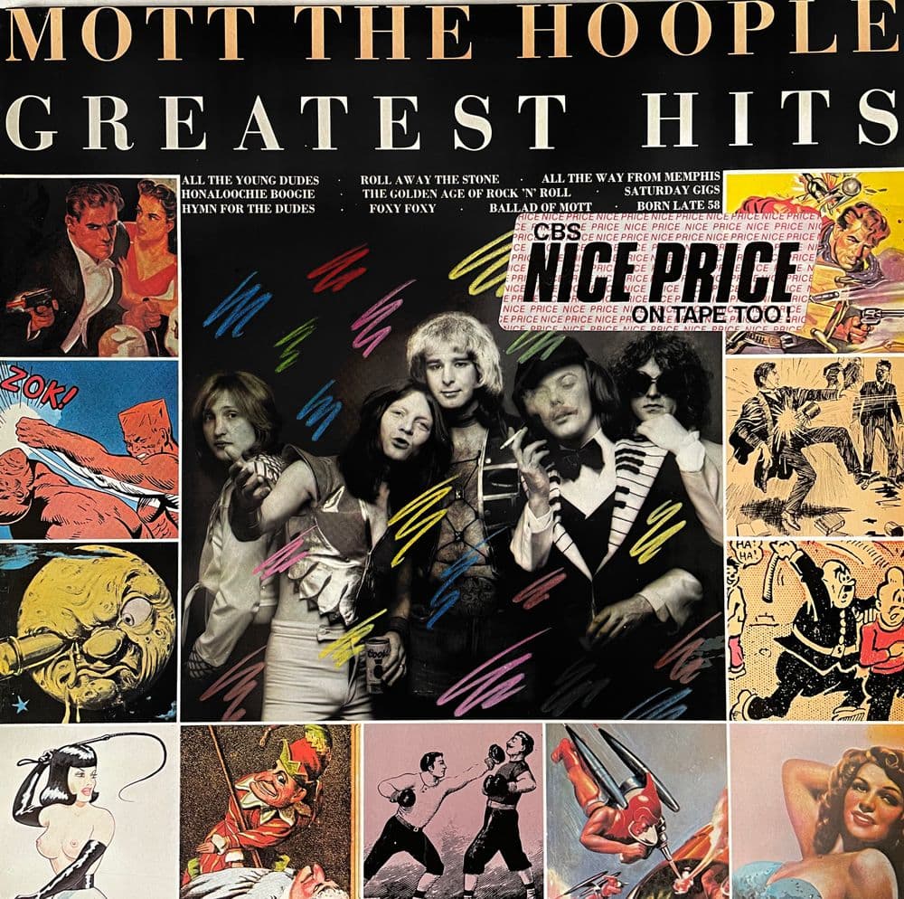 Mott The Hoople - Greatest Hits LP EX-/VG