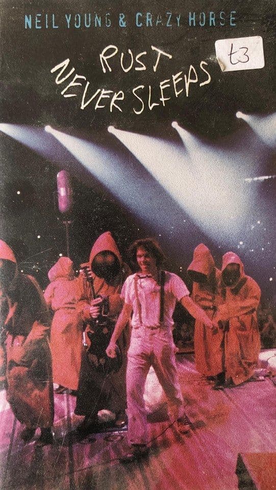 Neil Young & Crazy Horse - Rust Never Sleeps VHS
