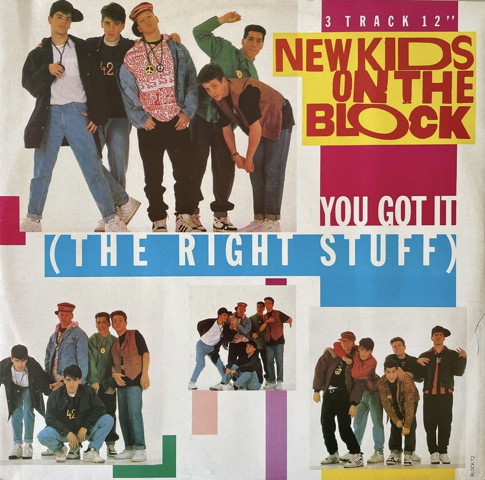 New Kids On The Block - You Got It The Right Stuff 12" VG/VG