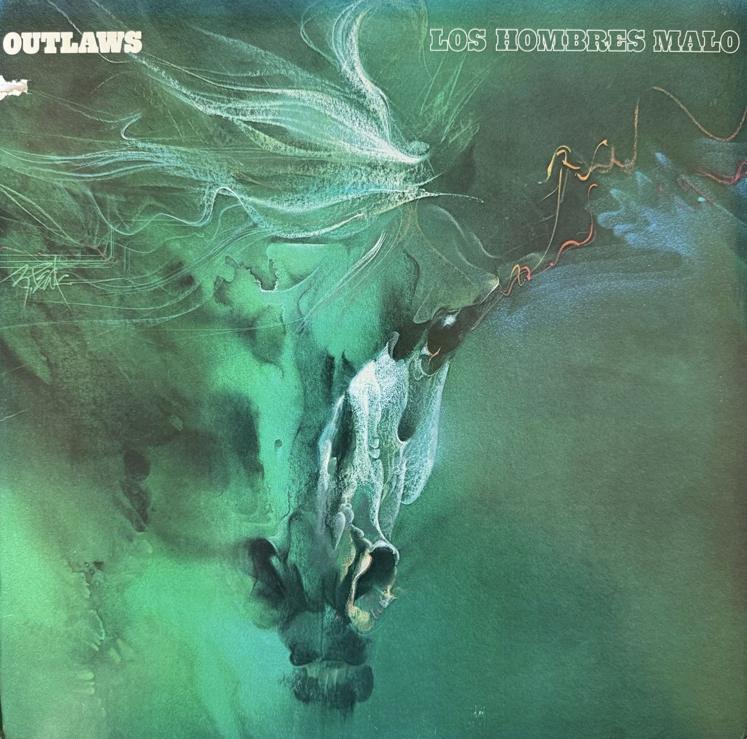 Outlaws - Los Hombres Malo LP EX-/ VG-