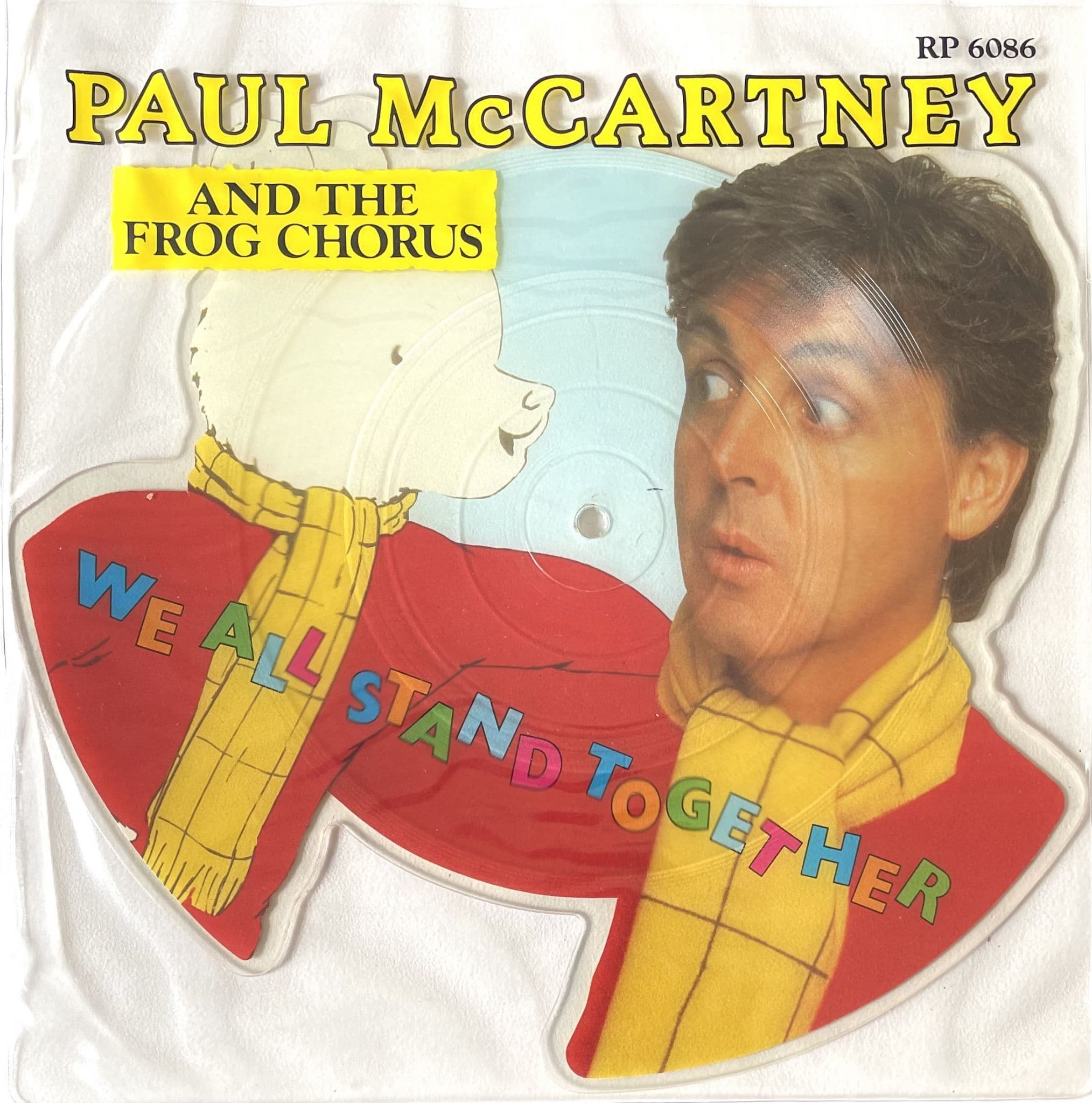Paul McCartney And The Frog Chorus - We All Stand Together 7" Shaped ...