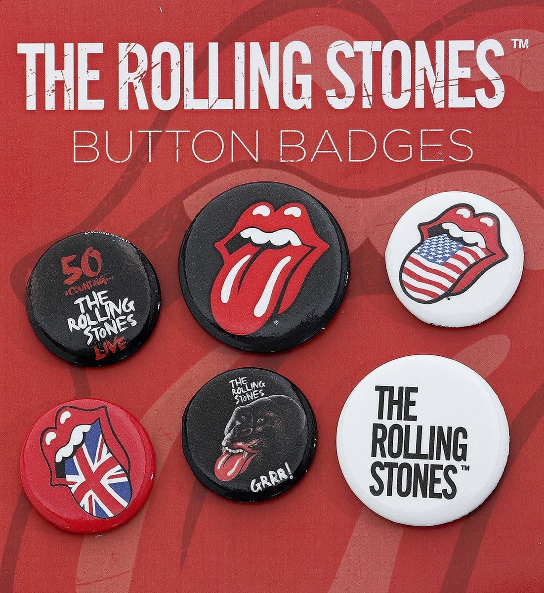 Rolling Stones The - Button Badges