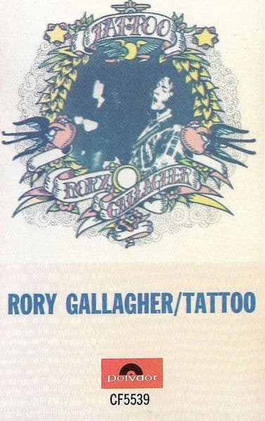 Rory Gallagher Tattoo Cassette Album VG /VG
