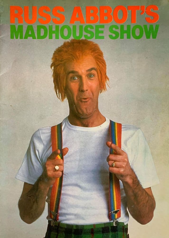 Russ Abbot s Madhouse Show Tour 1983 Programme G