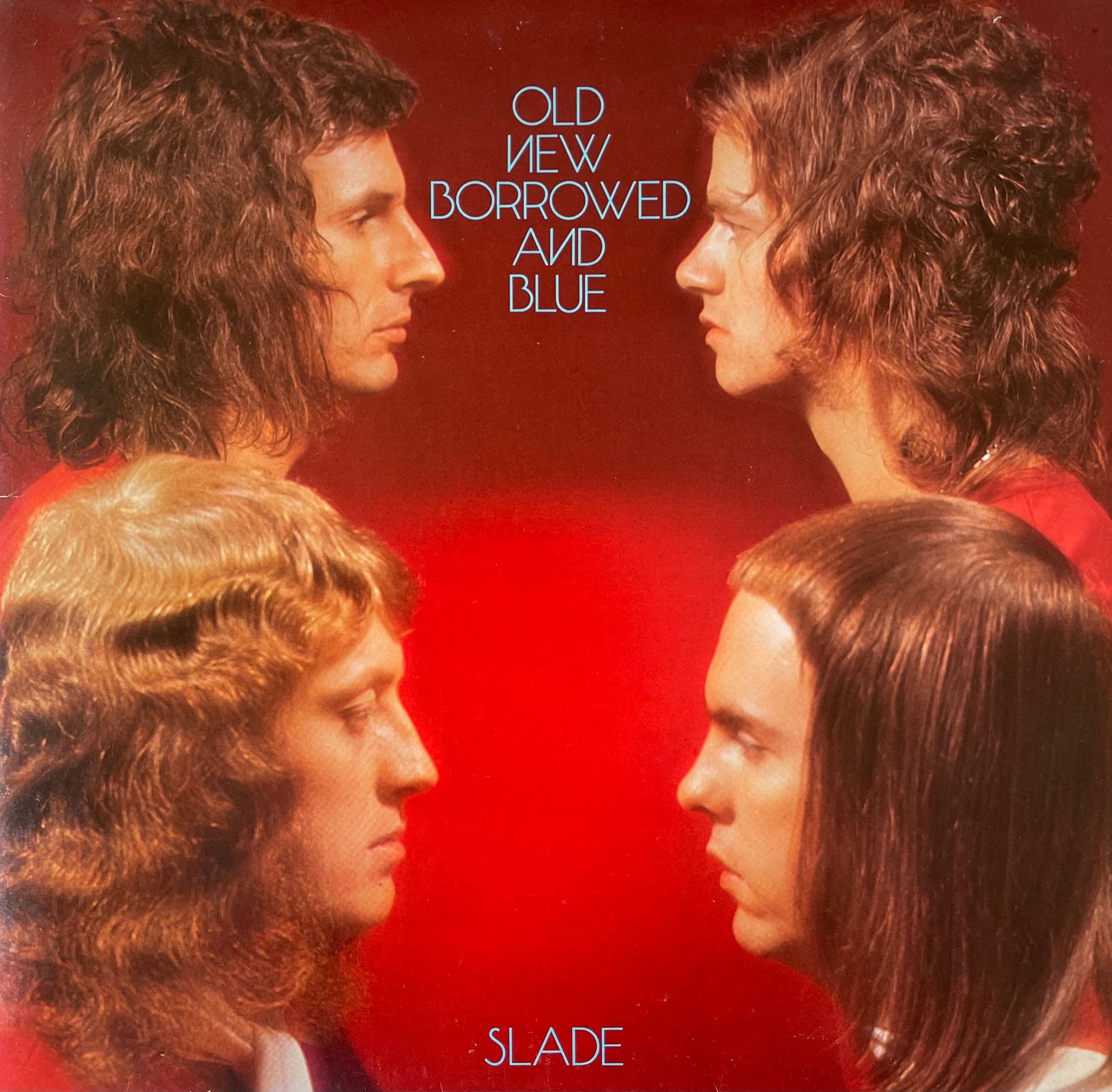 Slade - Old New Borrowed And Blue LP EX/VG