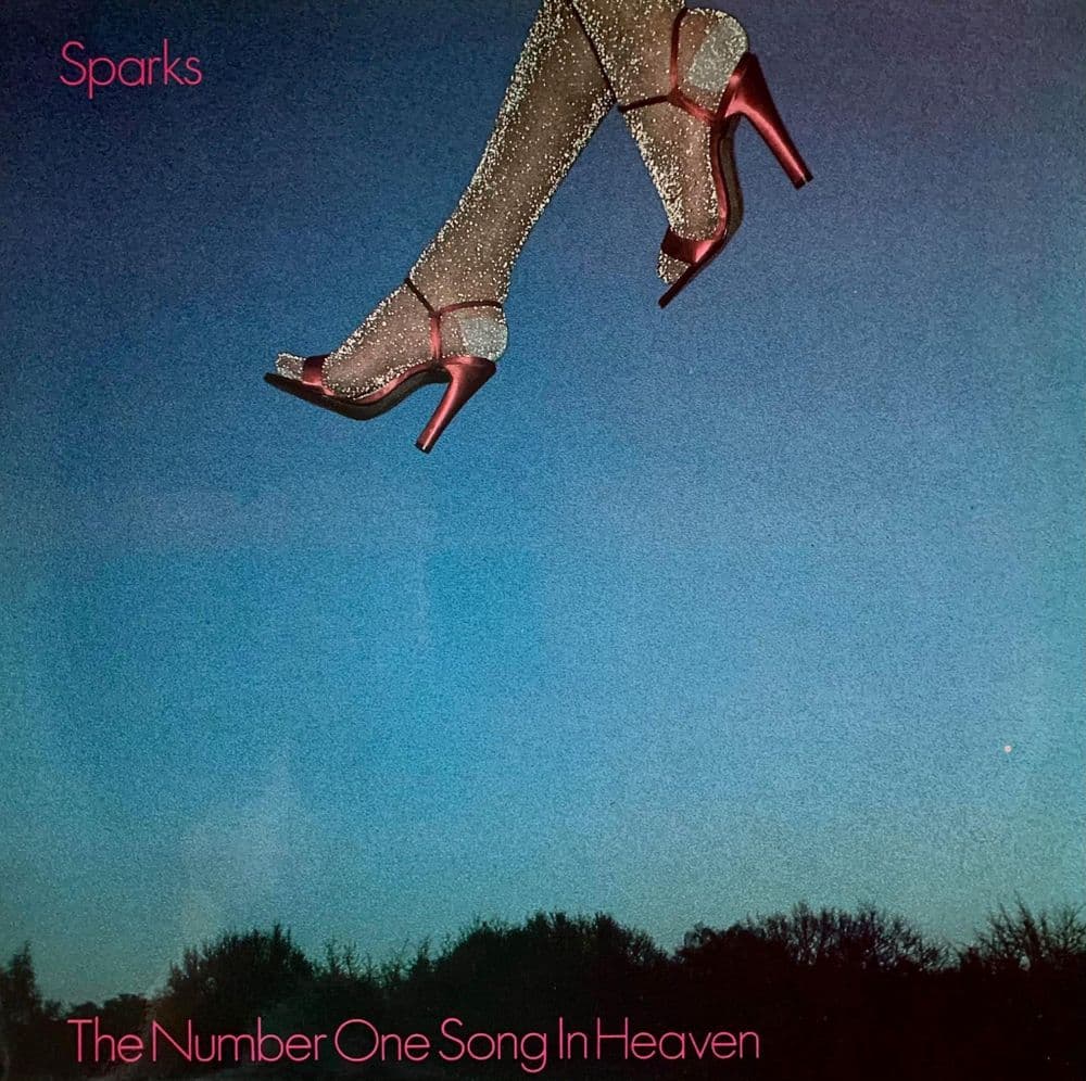 Sparks - The Number One Song In Heaven 12" Blue Vinyl EX-/VG-