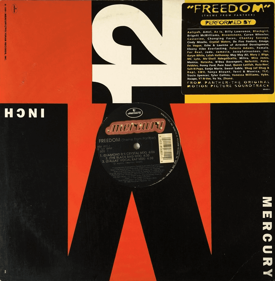 V/A - Freedom Theme From Panther 12" VG-/VG