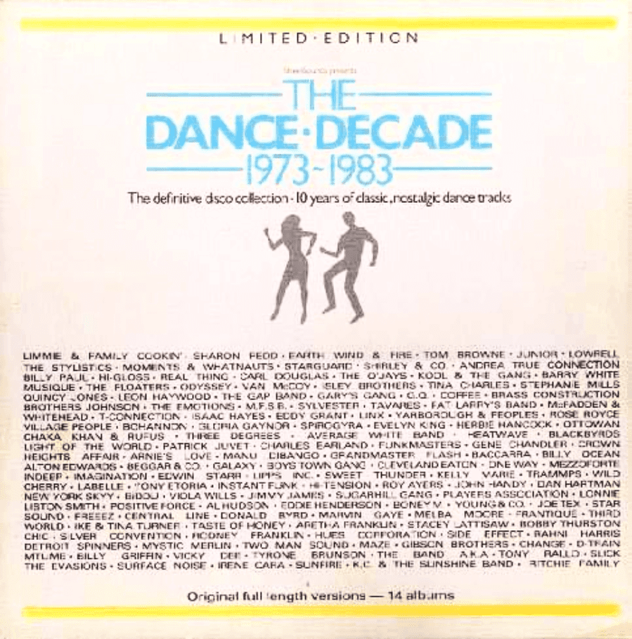V/A - The Dance Decade 1973-1983 14 LP Box Set VG-EX/VG