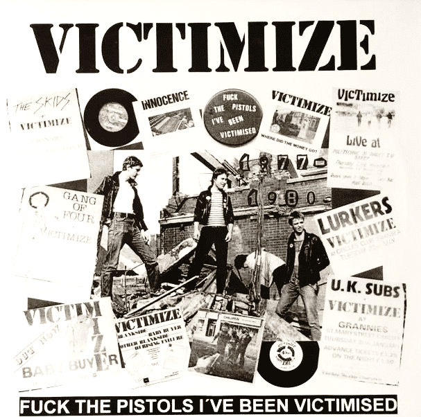 Victimize - F k The Pistols I ve Been Victimised LP Test Pressing M/NM 1