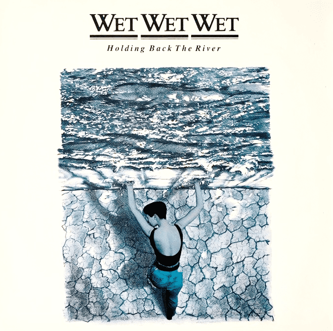 Wet Wet Wet - Holding Back The River LP VG/VG 1
