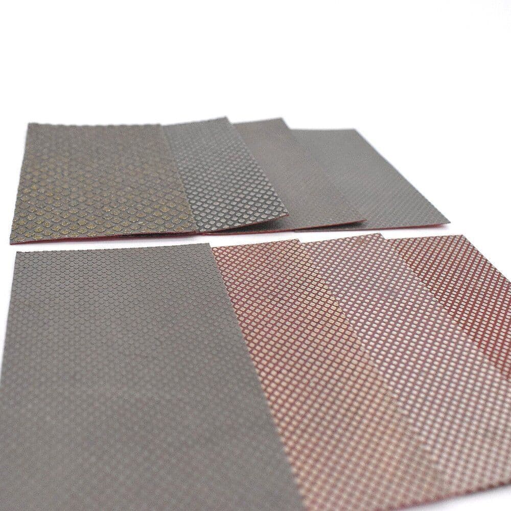 Electroplated Diamond Polishing Sheets - 90mm x 55mm