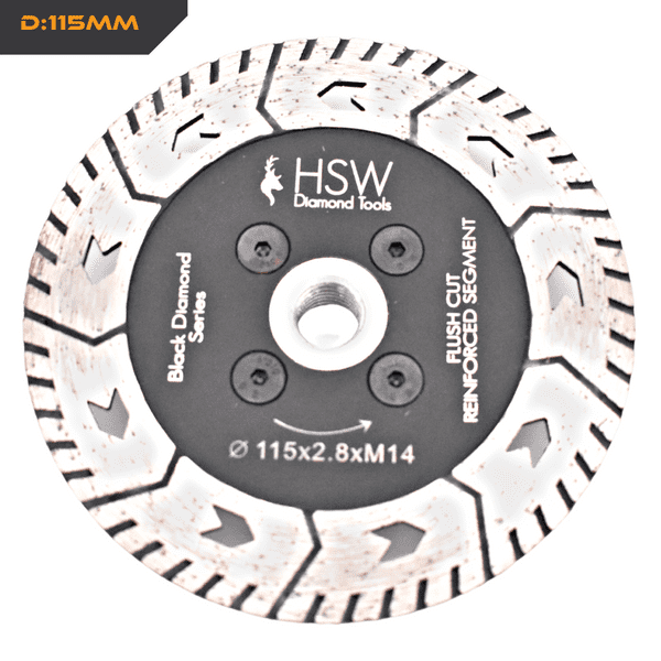 Flush Cut Sintered Diamond Blade - M14